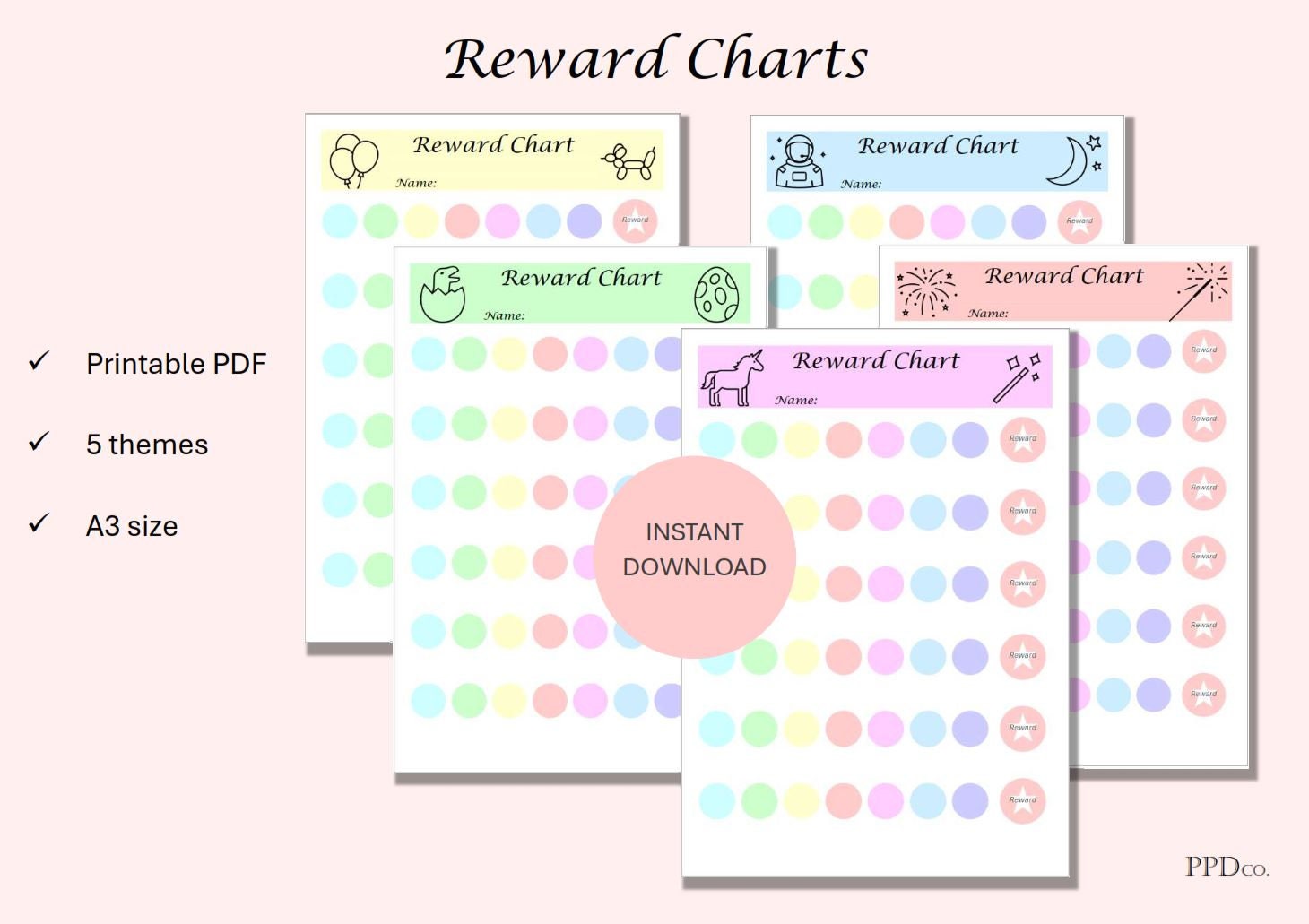 Reward Charts - Etsy