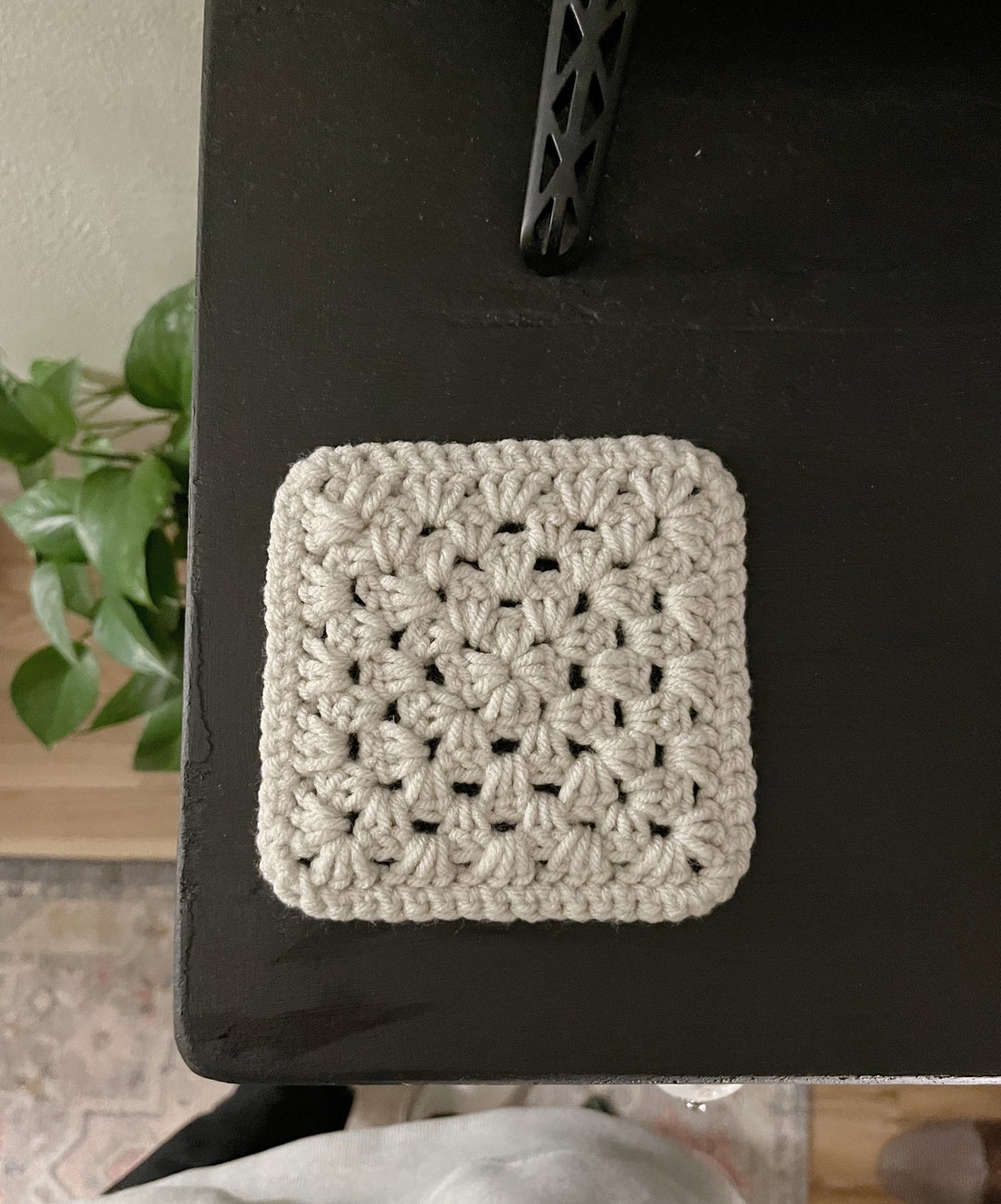 Set of 3 Handmade Crochet Coasters individual Coasters Available Too - Etsy