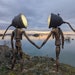 WOODEN MAN LAMP, Black Color, Portable Battery-powered Lamp, Unique ...