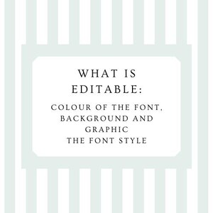 Editable Pink and Red Name Card Template - DIY Customisable Colour ...