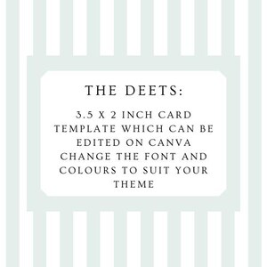 Editable Pink and Red Name Card Template - DIY Customisable Colour ...
