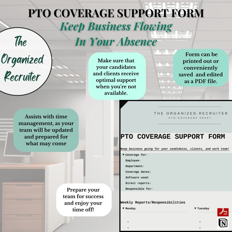 The Organized Recruiter Daily Work and Personal Planner - Applicant ...