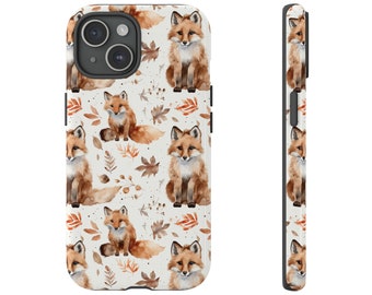 Cute Fox Phone Case Foxy Cover Fit for iPhone 15 14 13 12 11 Pro Max Xr ...