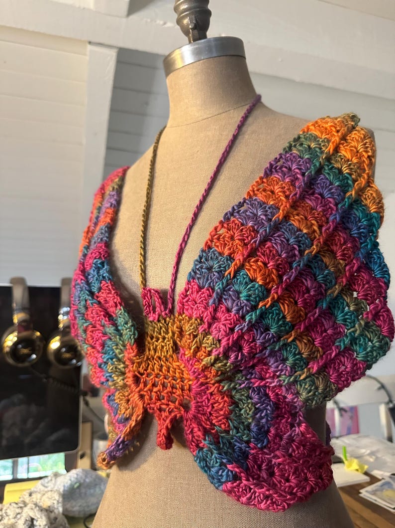 Crochet Butterfly Top! - Etsy