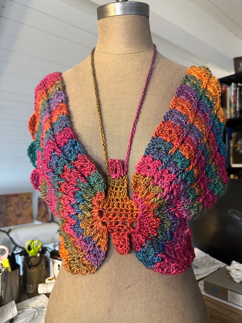 Crochet Butterfly Top! - Etsy
