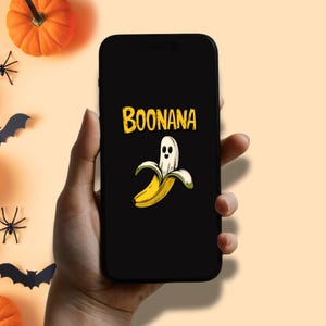 Boonana Ghost Png, Halloween Banana Peel, Boonana PNG Funny Halloween ...