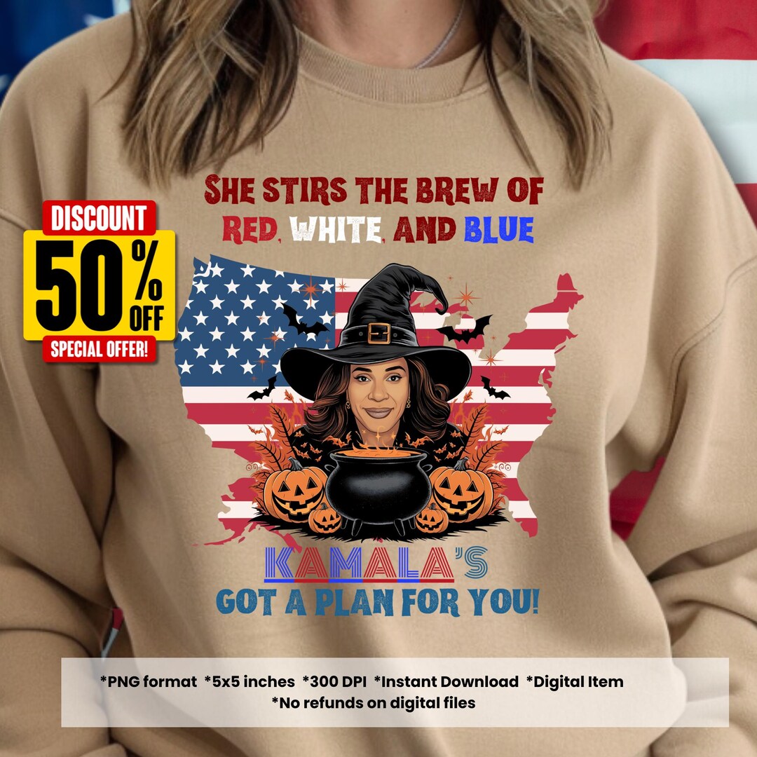 Kamala Harris 2024 Political Halloween Quotes, Witches for Kamala ...