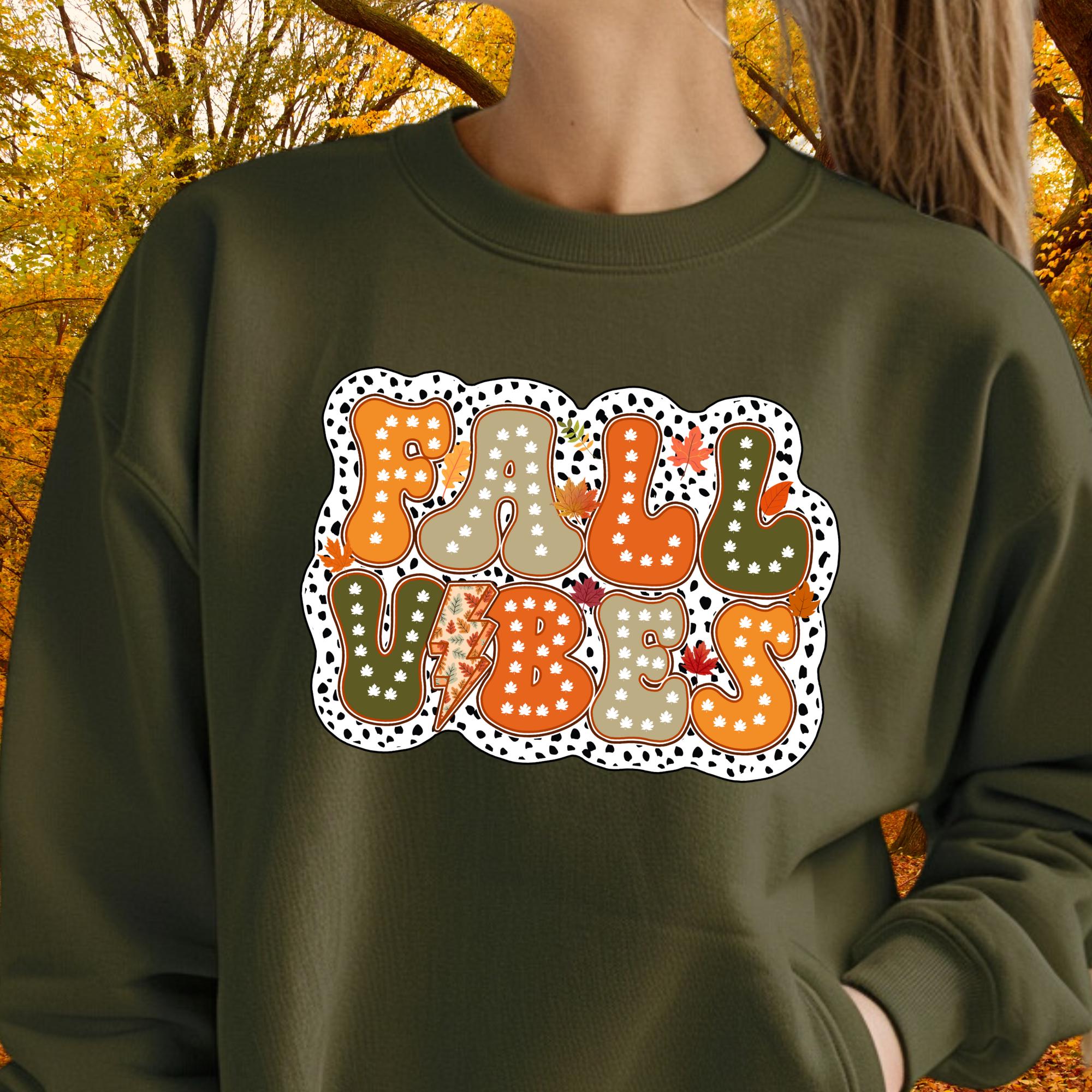 Retro Fall Png, Fall Vibes PNG, Fall Shirt Png, Autumn Design Png ...