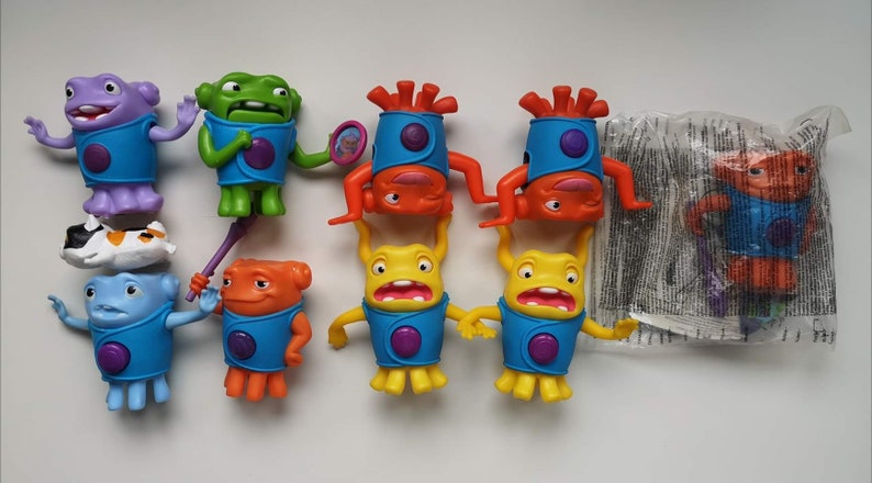 Mcdonald's Happy Meal Toys Dreamworks 2015 Home Movie Boov Alien ...