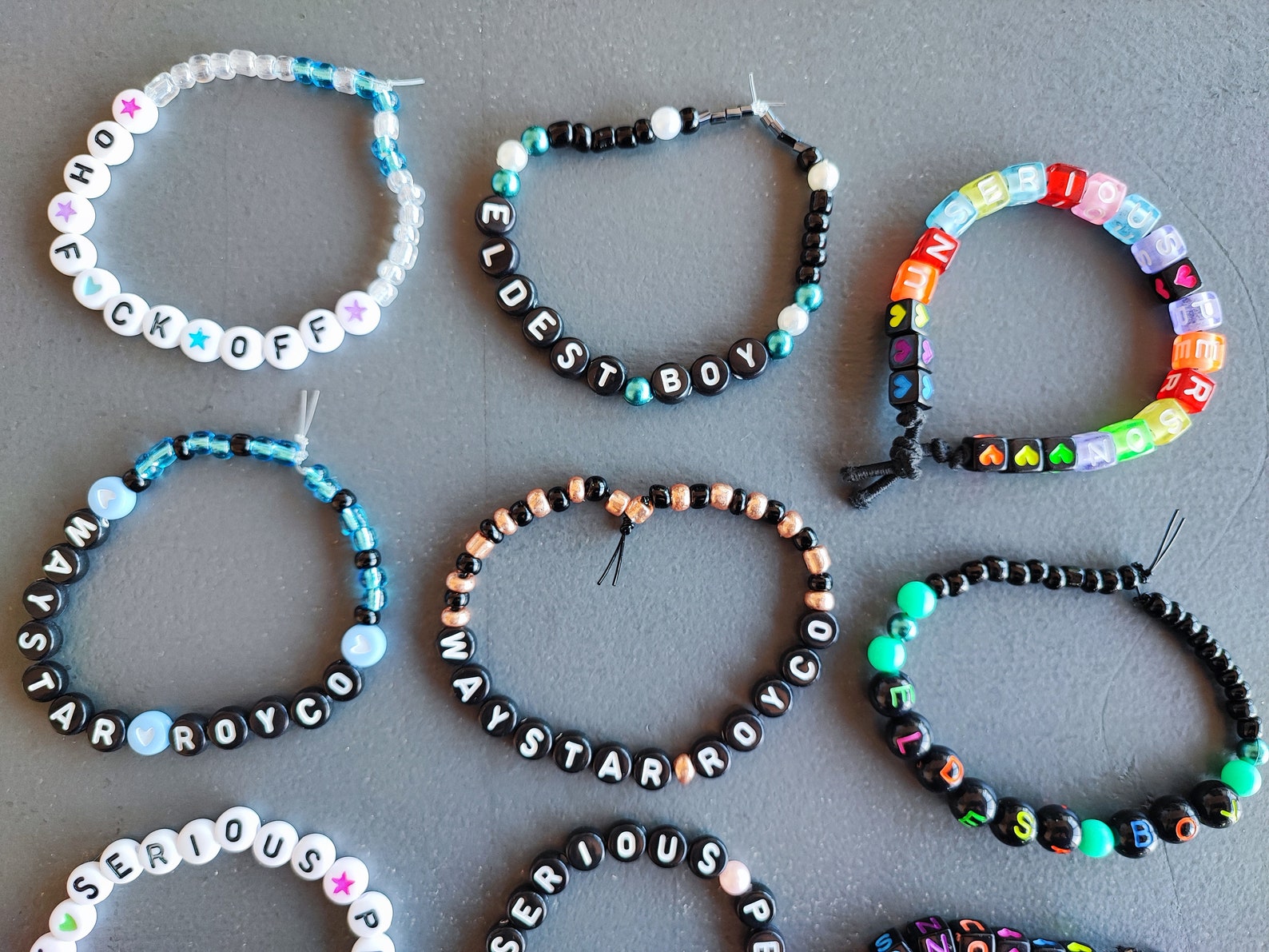 Succession Quotes TV Series Inspired Friendship Bracelets for Eldest ...