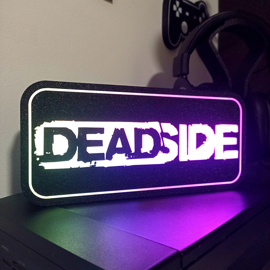 Deadside Light With RGB LED Game Light Box - Etsy