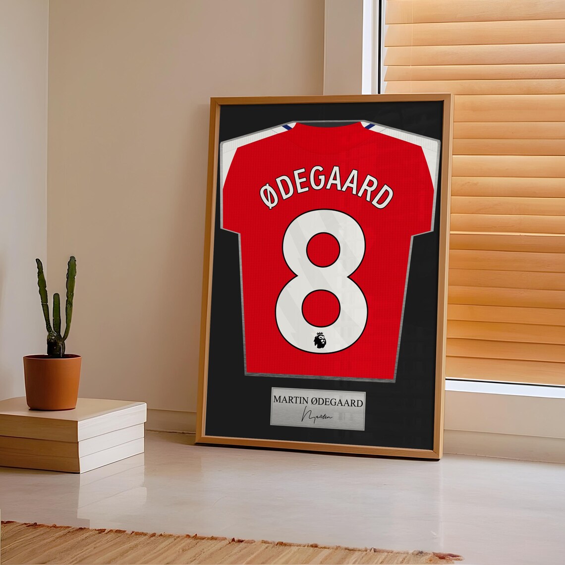 Arsenal 24/25 Martin Odegaard Kit / Jersey Collection Poster - Etsy