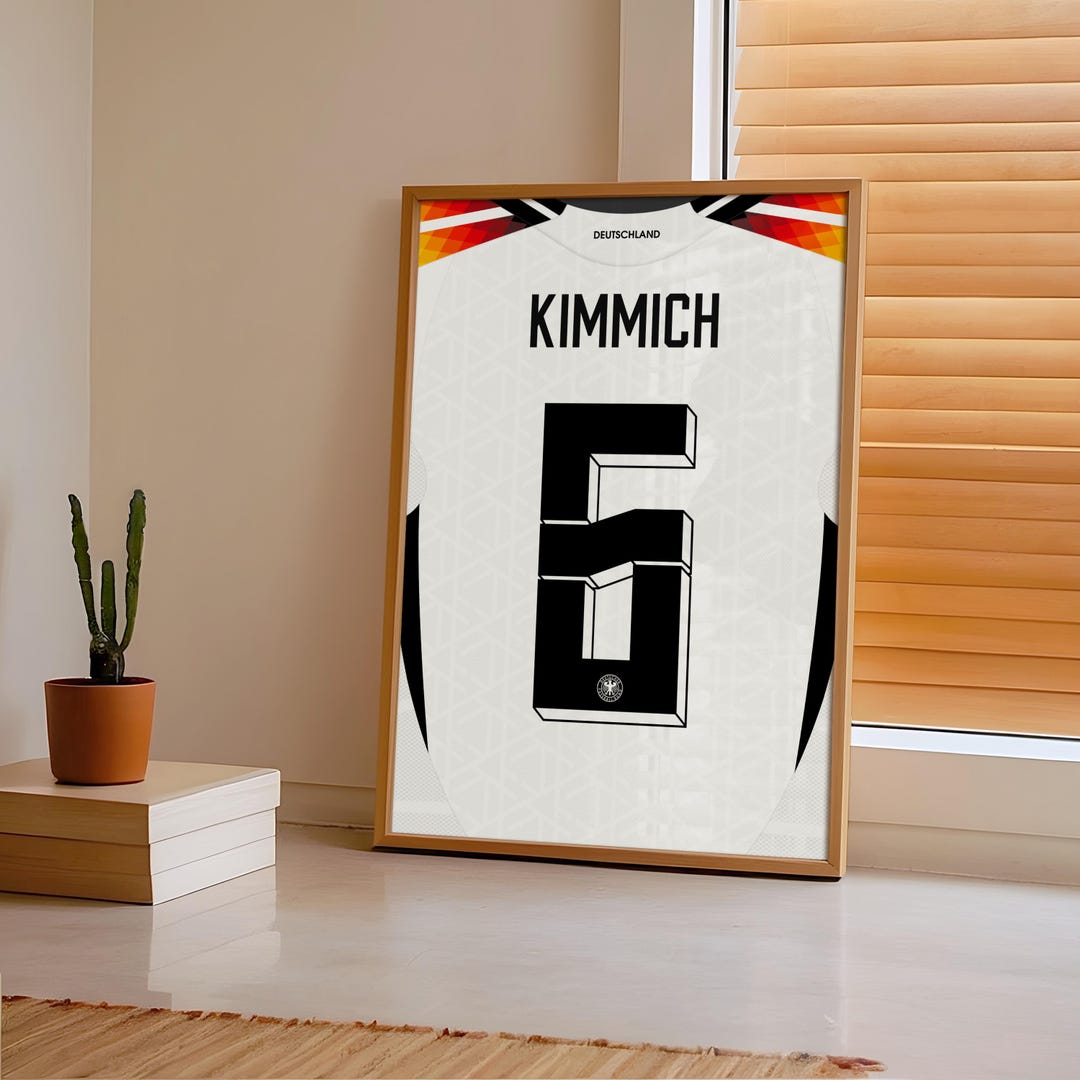 Germany 24/25 Joshua Kimmich Kit / Jersey Poster - Etsy