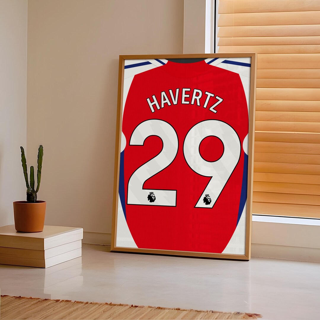 Arsenal 24/25 Kai Havertz Kit / Jersey Poster - Etsy