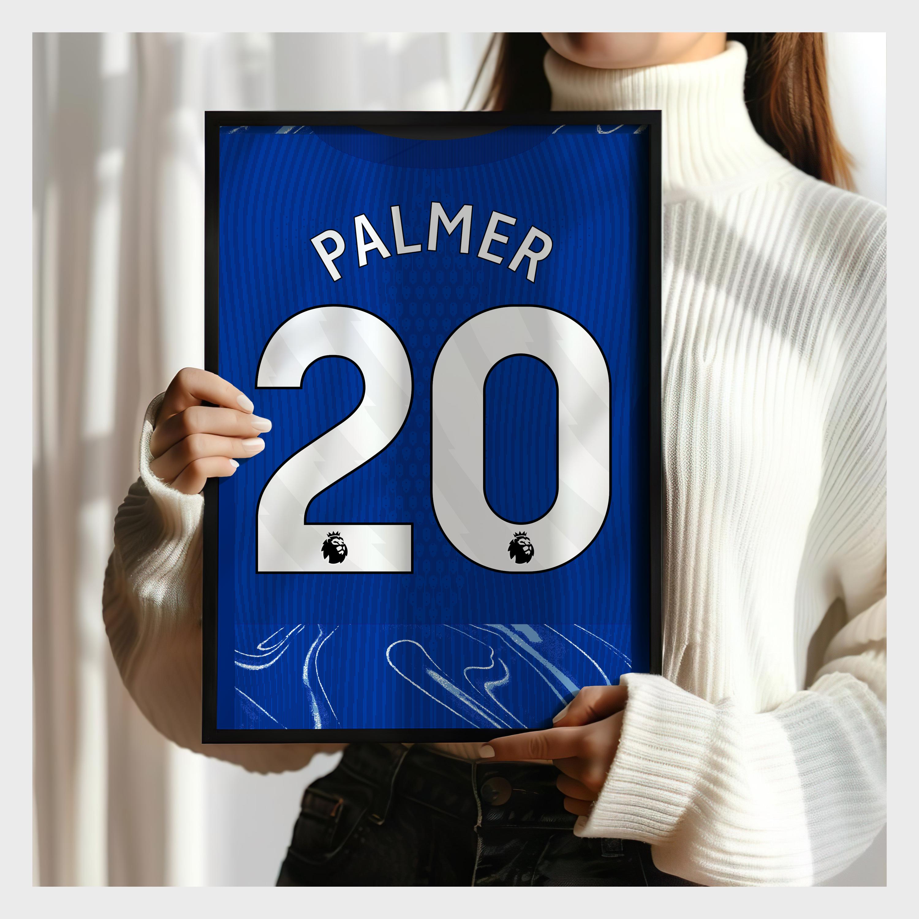 Chelsea 24/25 Cole Palmer Kit / Jersey Poster - Etsy