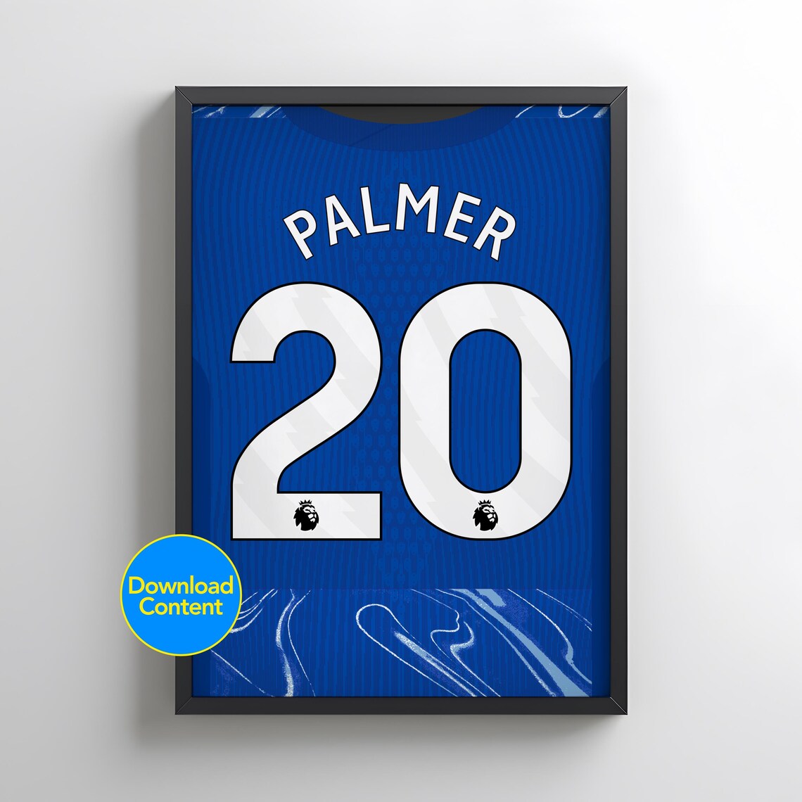 Chelsea 24/25 Cole Palmer Kit / Jersey Poster - Etsy