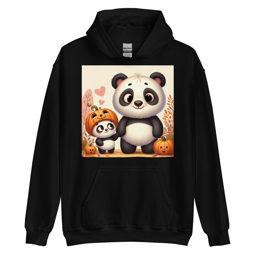Unisex Hoodie Pandas Cozy Cute - Etsy