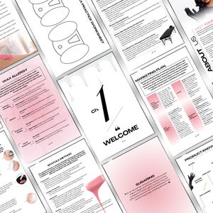 Waxing Training Manual Template |theory Exam | Esthetician Ebook ...