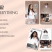 Brow Artist Business Card Instagram, DIY Canva Template Design, Eyebrow ...