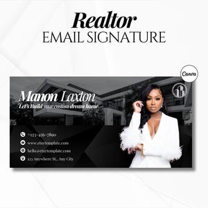 Real Estate Email Signature, Realtor Marketing, Email Marketing ...