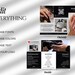 Nails Trainer Trifold Brochure Template, Printable Nails Technician ...
