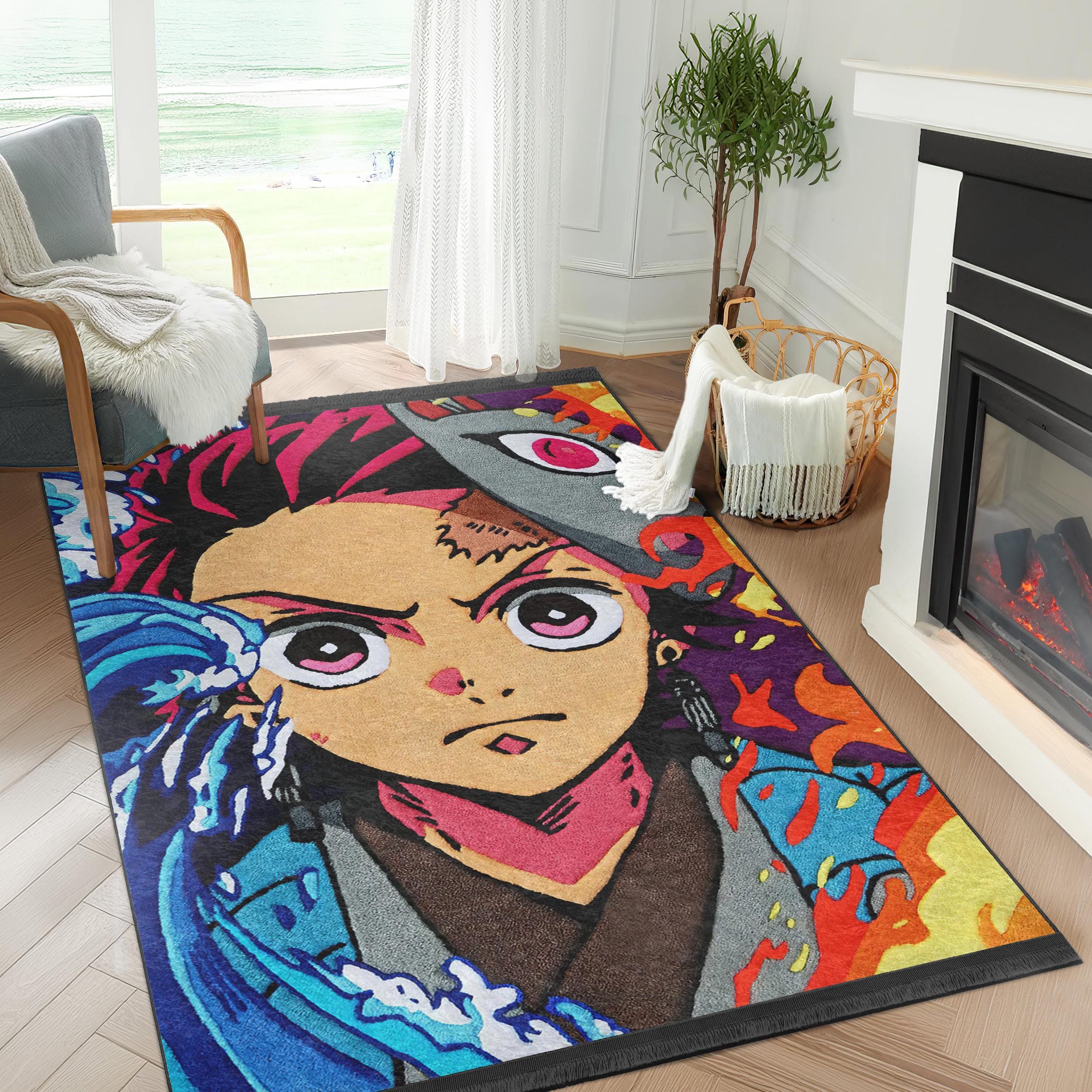 Anime Area Rug|japanese Animation Patterned Floor Mat|carpet for Anime ...