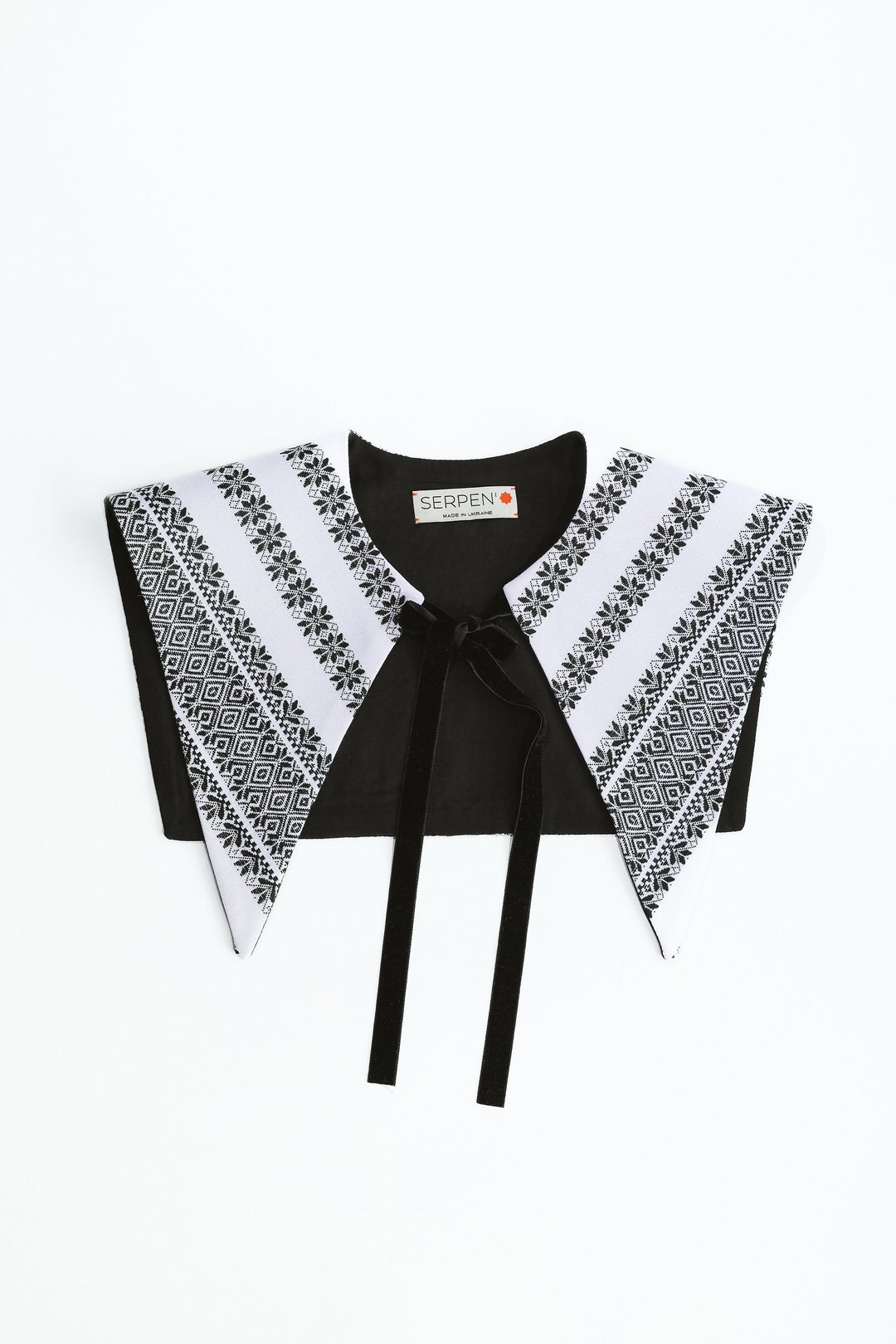 Black and White Collar, Style of Inspiration - Etsy
