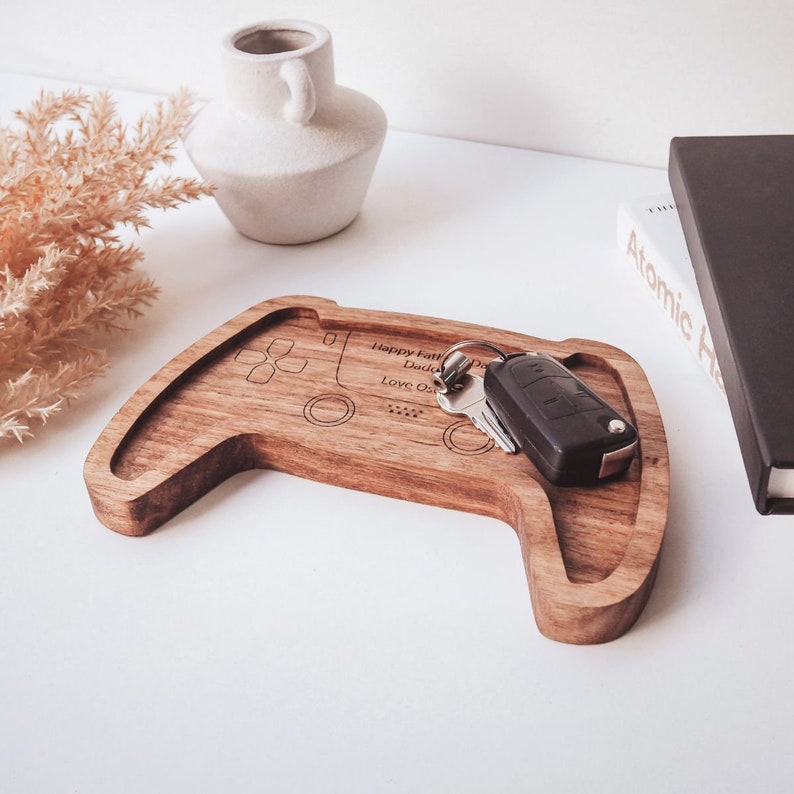 Game Controller Valet Tray - Gamer Dish Tray, Father's Day Gift ...
