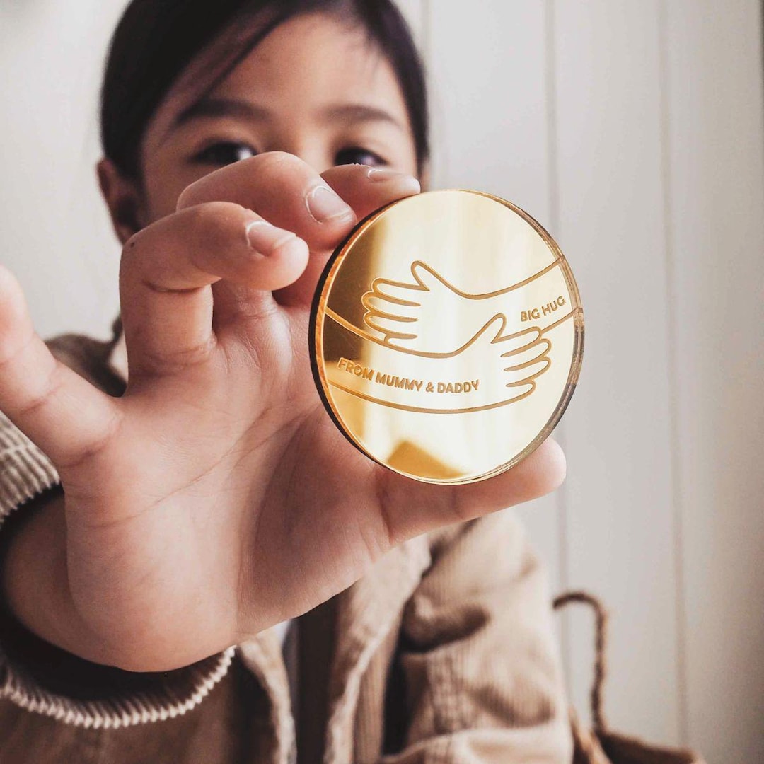 Pocket Hug Token for Kids Starting School - Comfort Gift, Gift for Kids ...
