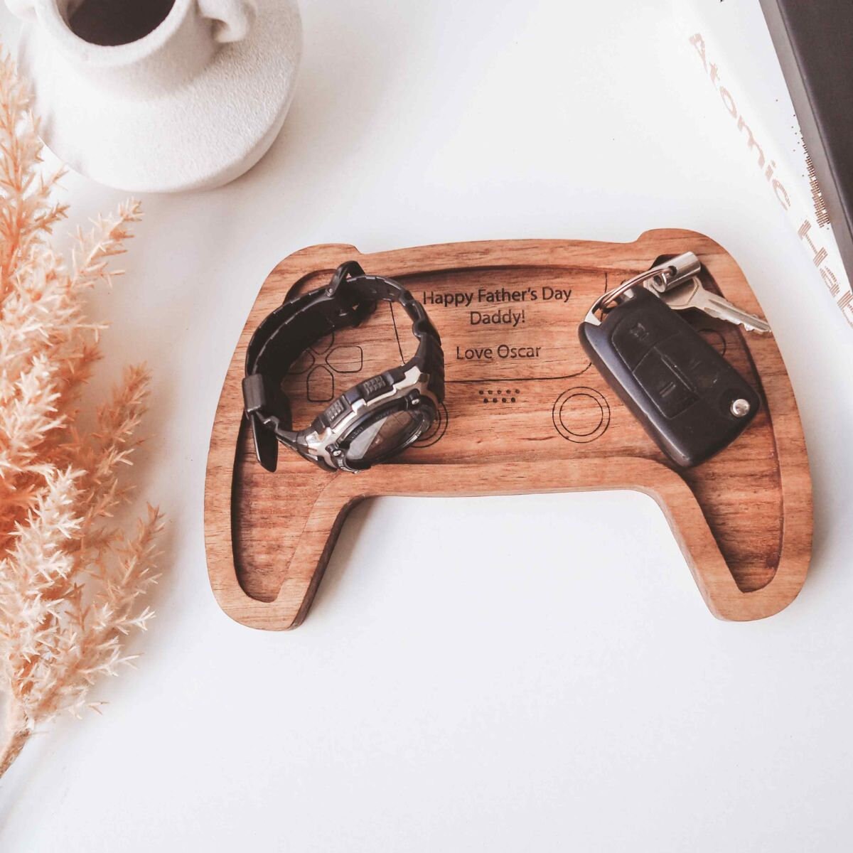 Game Controller Valet Tray - Gamer Dish Tray, Father's Day Gift ...