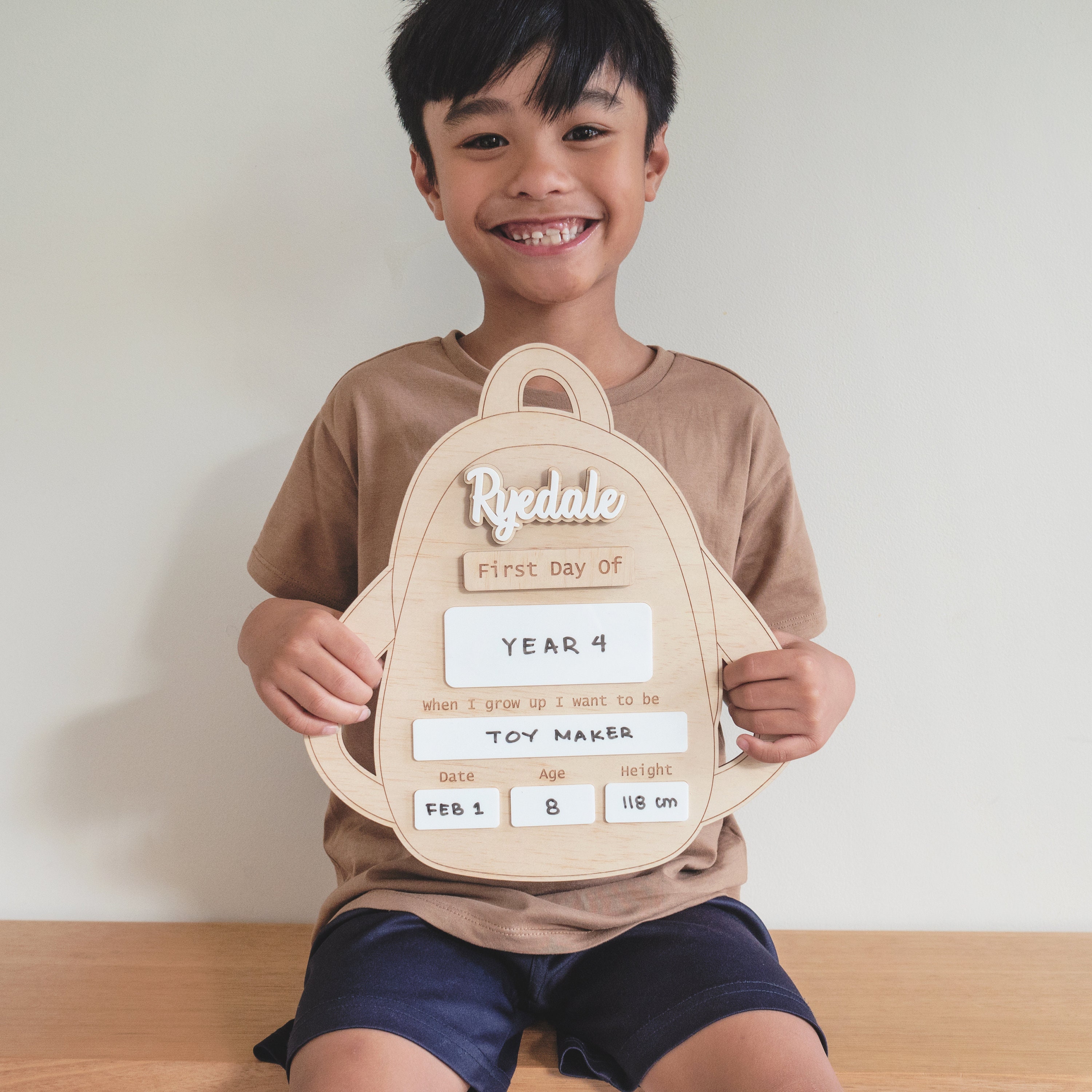 First Day of School Board (backpack) - Back to School Board ...