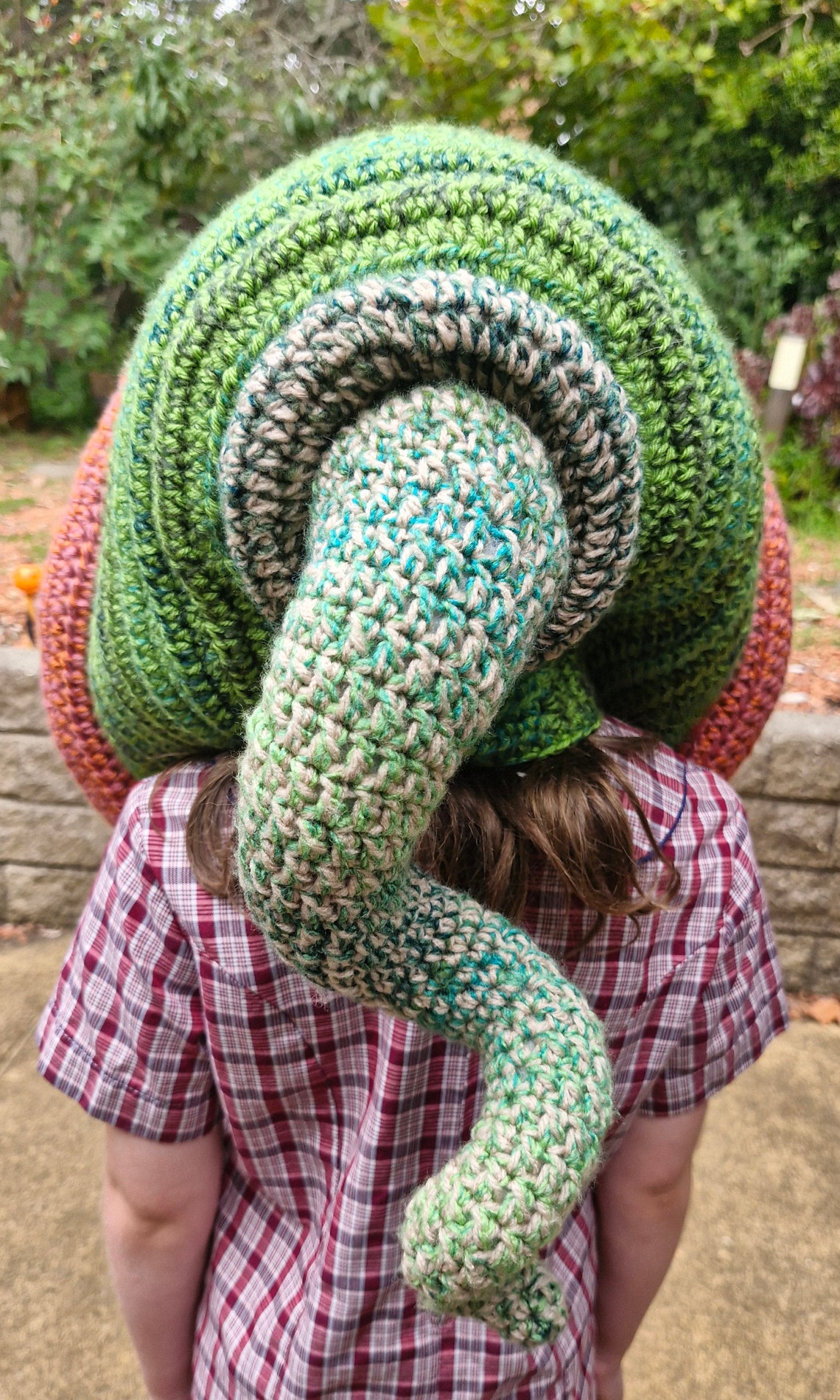Audrey 2 Handmade Crochet Costume Hood - Etsy