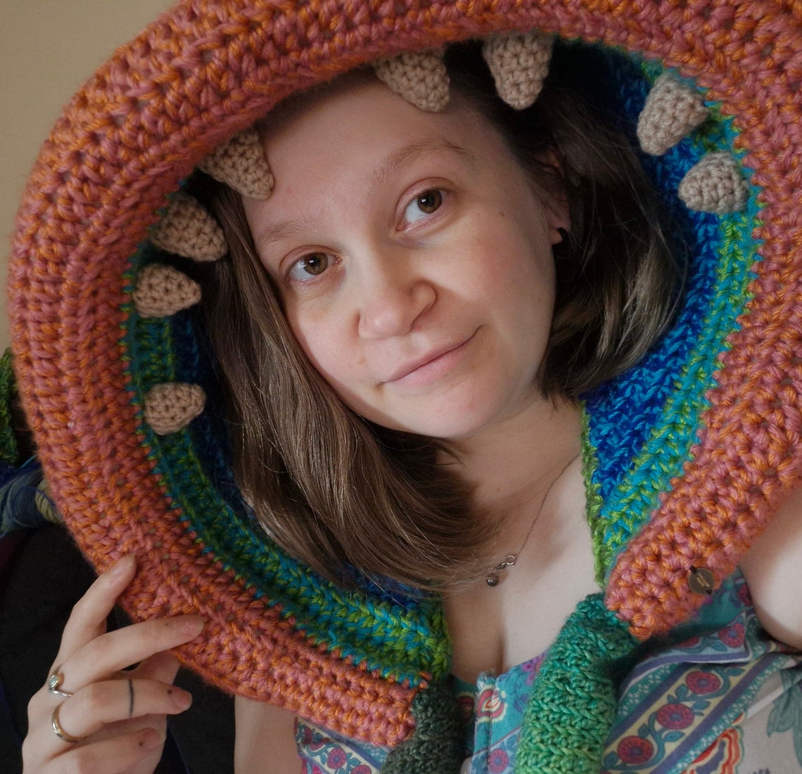 Audrey 2 Handmade Crochet Costume Hood - Etsy
