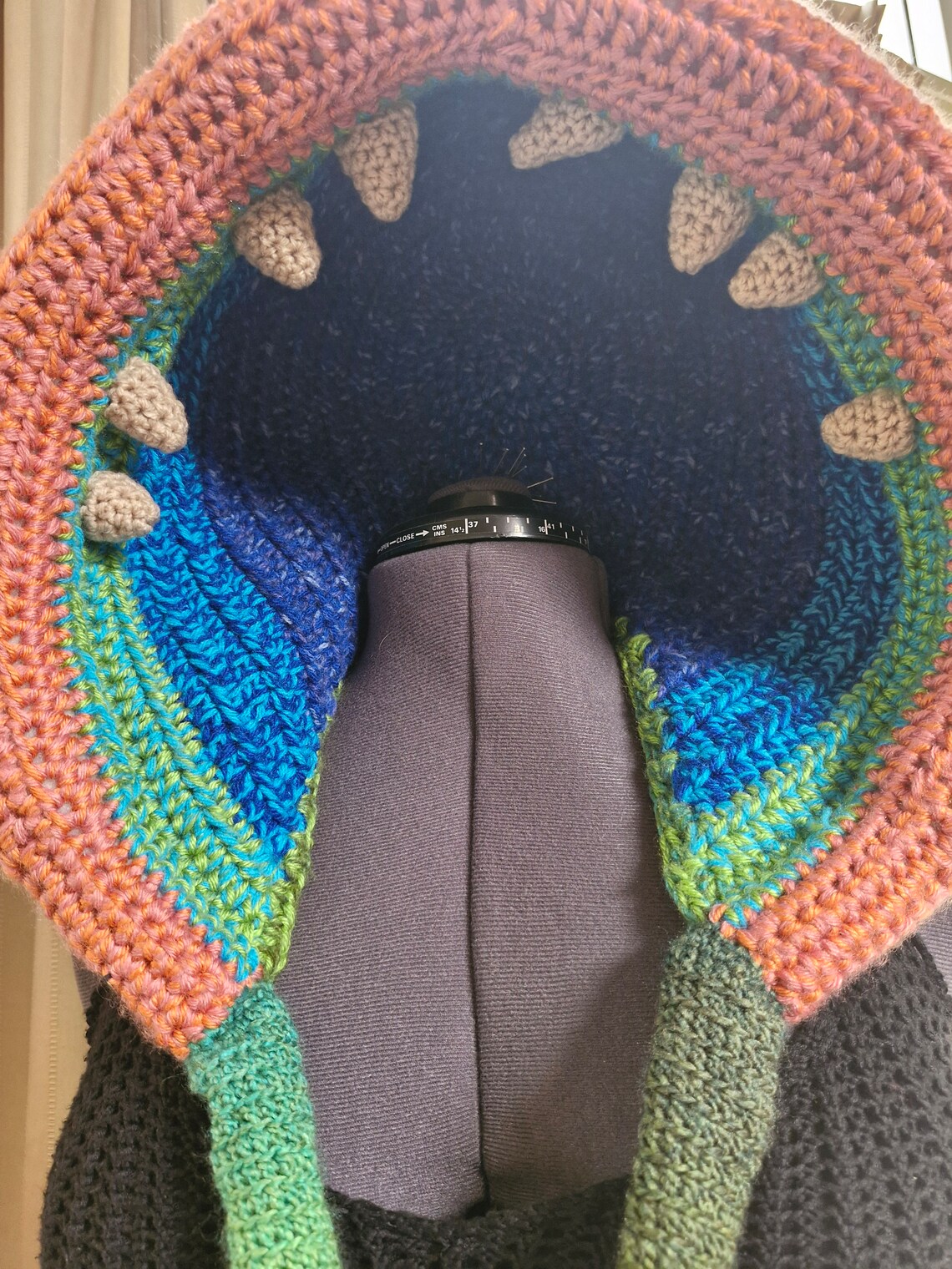 Audrey 2 Handmade Crochet Costume Hood - Etsy