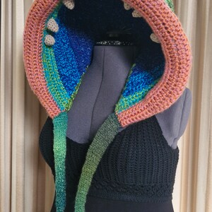 Audrey 2 Handmade Crochet Costume Hood - Etsy