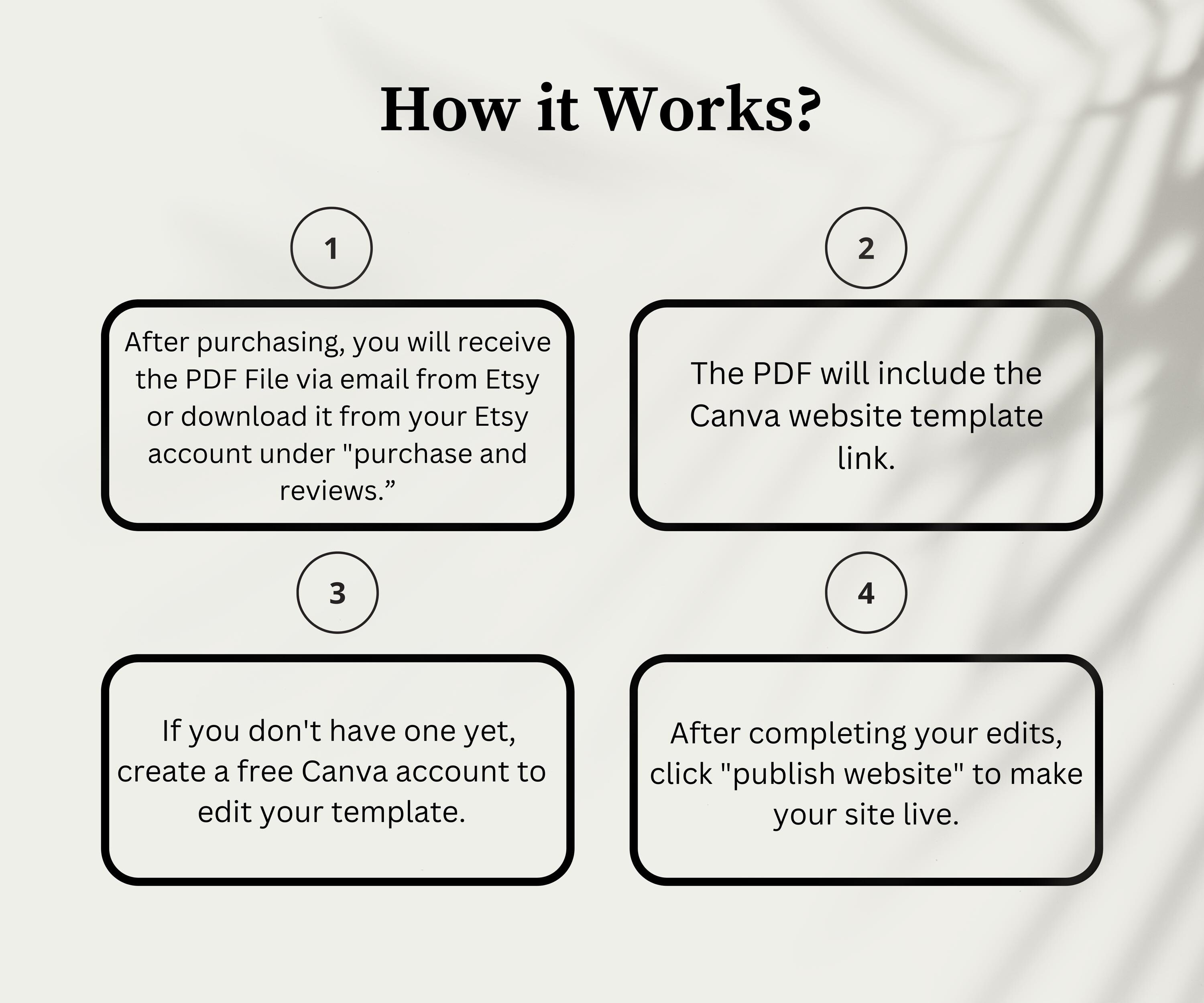 Course Sales Page Canva Website Template, Digital Product Landing - Etsy