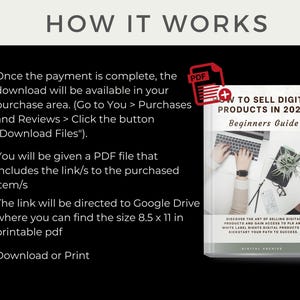 Beginners Guide on Selling Digital Products, How to Sell Digital Products Ebook, Done for You ...