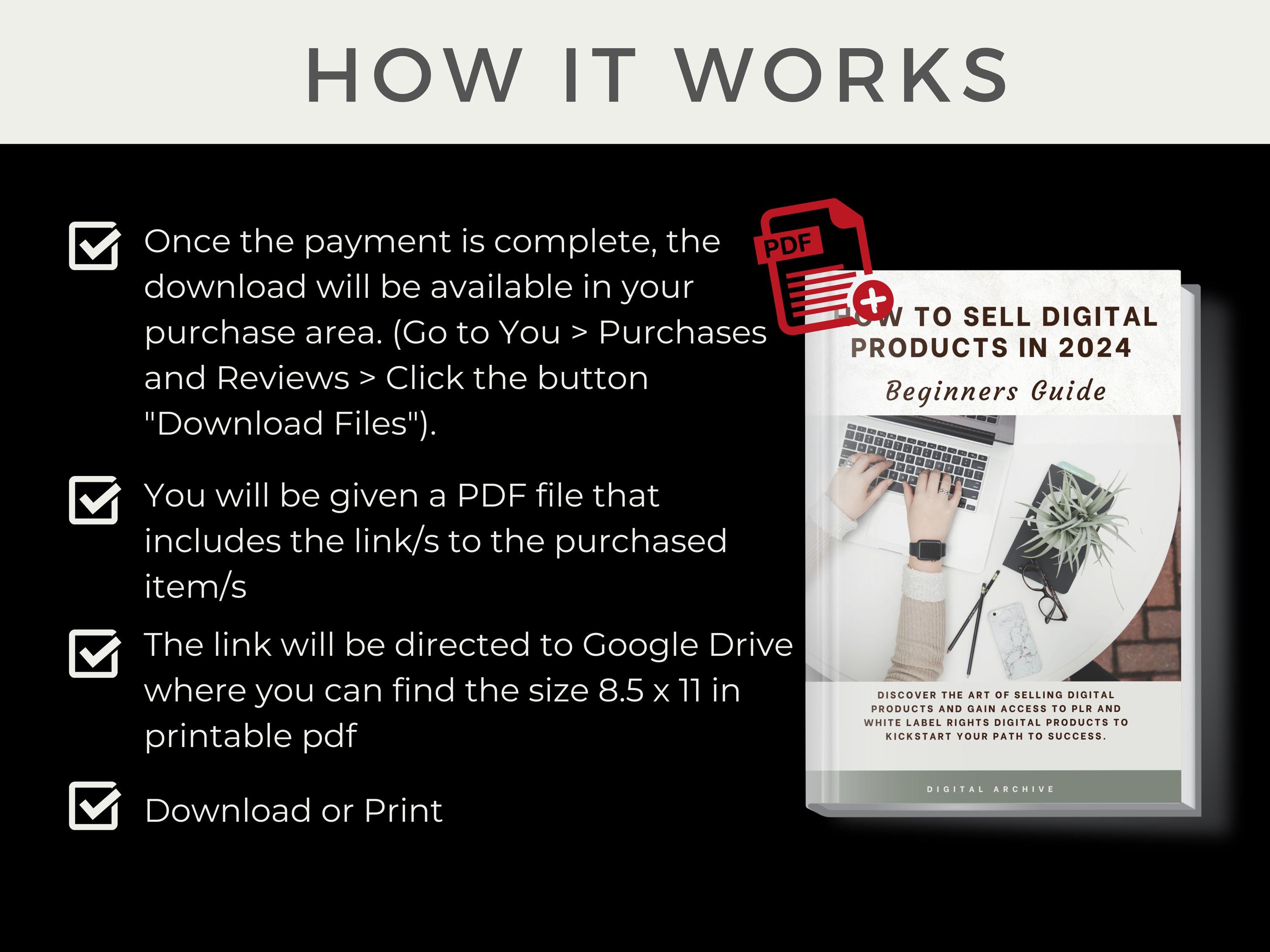 Beginners Guide on Selling Digital Products, How to Sell Digital Products Ebook, Done for You ...