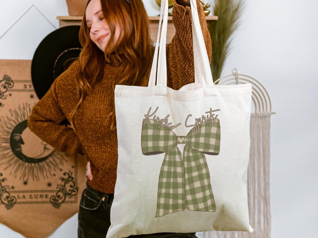 Kindred Spirits Tote Bag Anne of Green Gables Tote Bag Literary Tote ...
