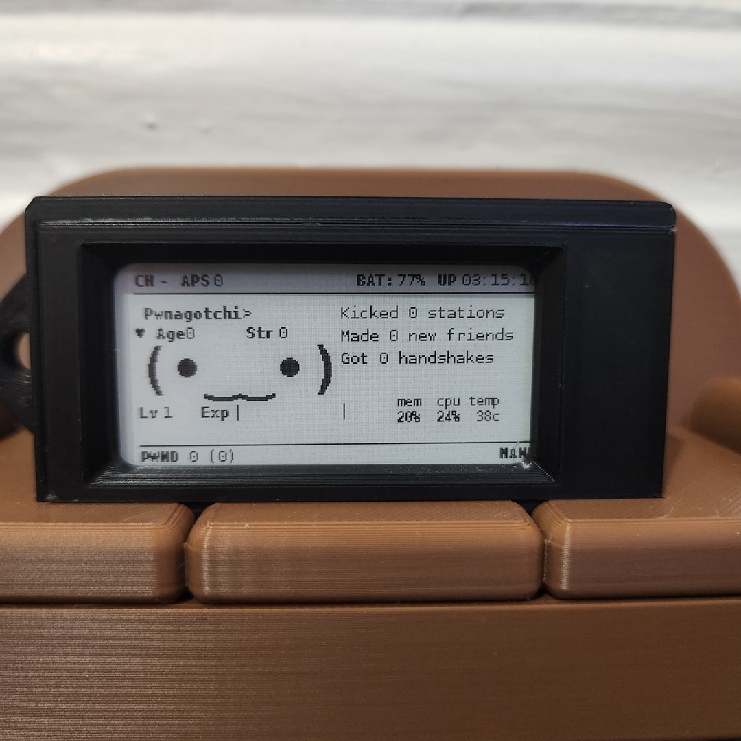 Pwnagotchi Plus: Upgraded Ai-powered Wifi Hacking, Cybersecurity Education, Your Hungry Digital ...