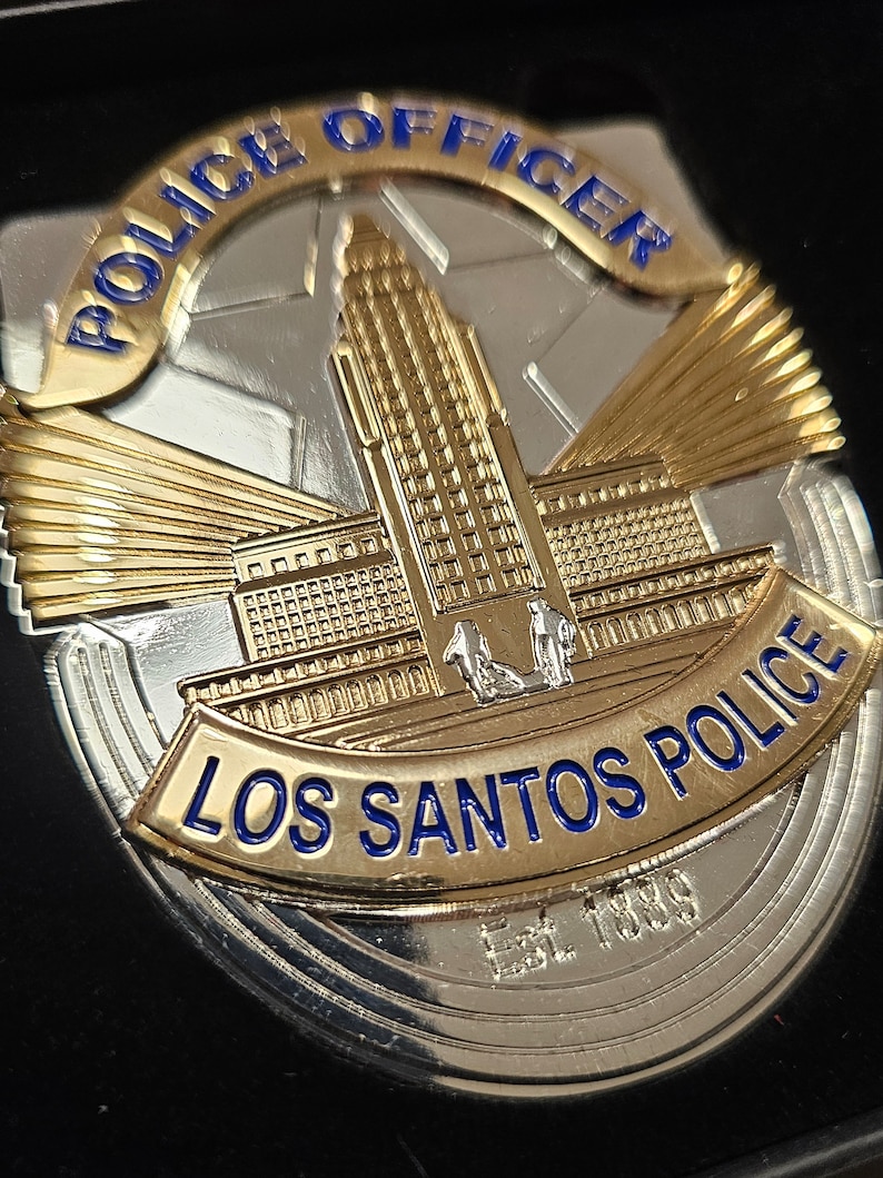 GTA 5 Police Badge - Etsy