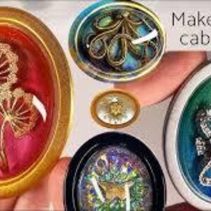 How to Make Cabochons PDF Tutorial | DIY Jewellery -making Guide for ...