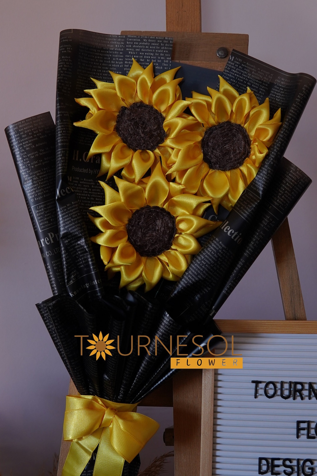 Sunflower Bouquet, Flower Bouquet, Eternal Flower, Girlfriend Gifts ,birthday Gifts, Valentines ...