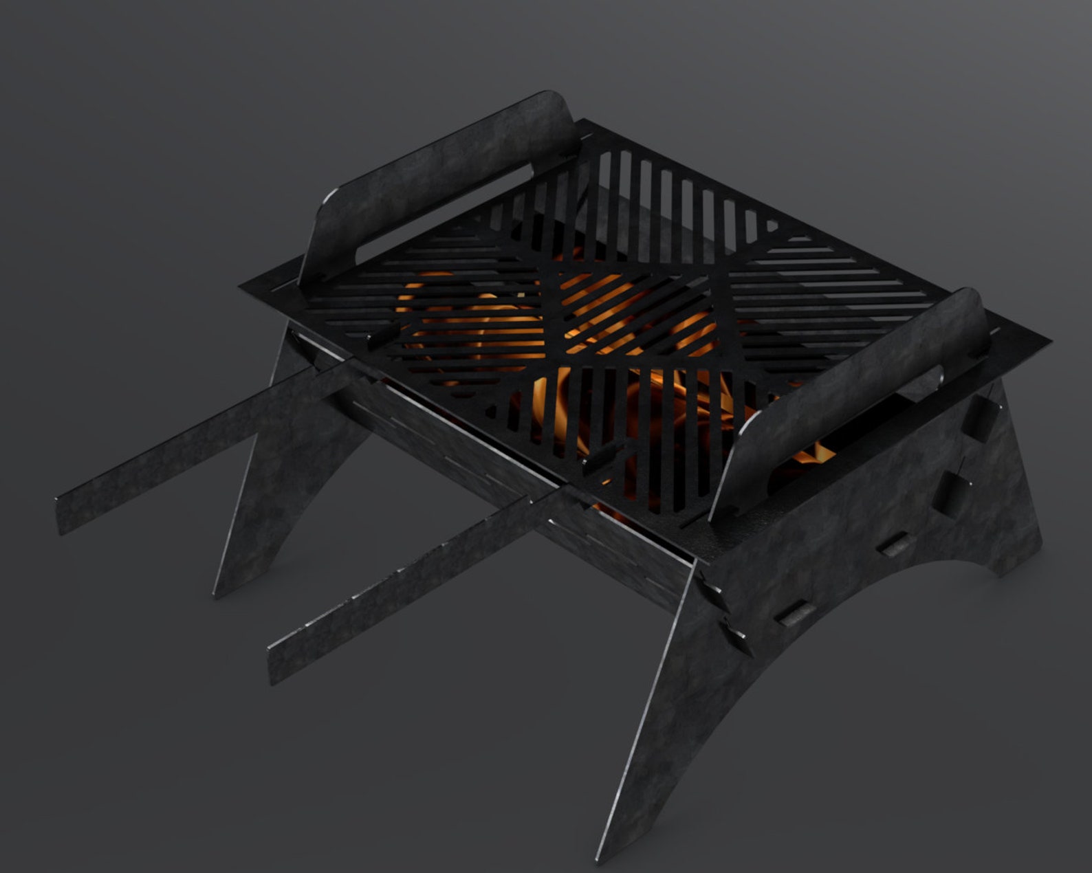 Fire Pit,bbq Barbecue Dxf Files for Laser, Grill Fire Pit, Mangal ...