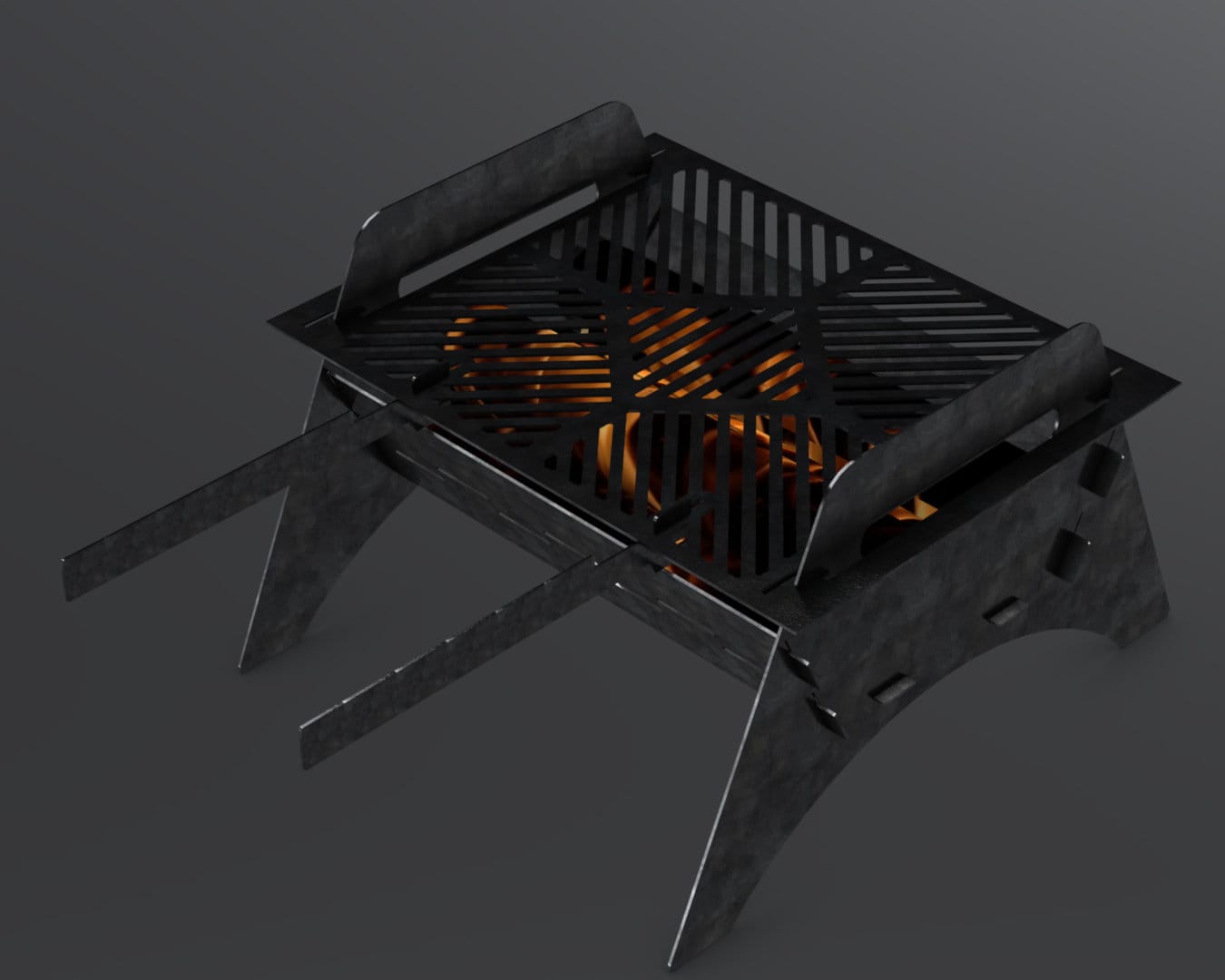 Fire Pit,bbq Barbecue Dxf Files for Laser, Grill Fire Pit, Mangal ...