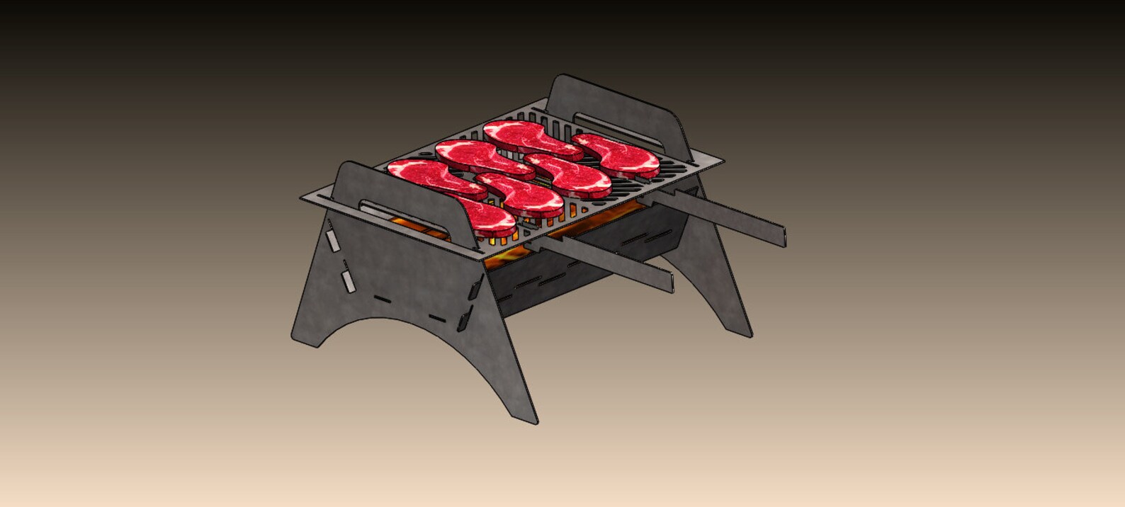 Fire Pit,bbq Barbecue Dxf Files for Laser, Grill Fire Pit, Mangal ...