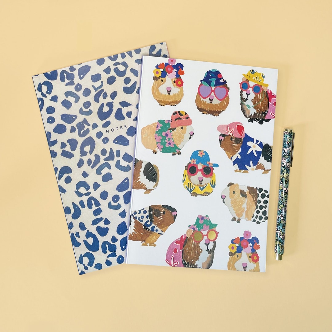 Guinea Pig Duo Notebooks - Etsy UK
