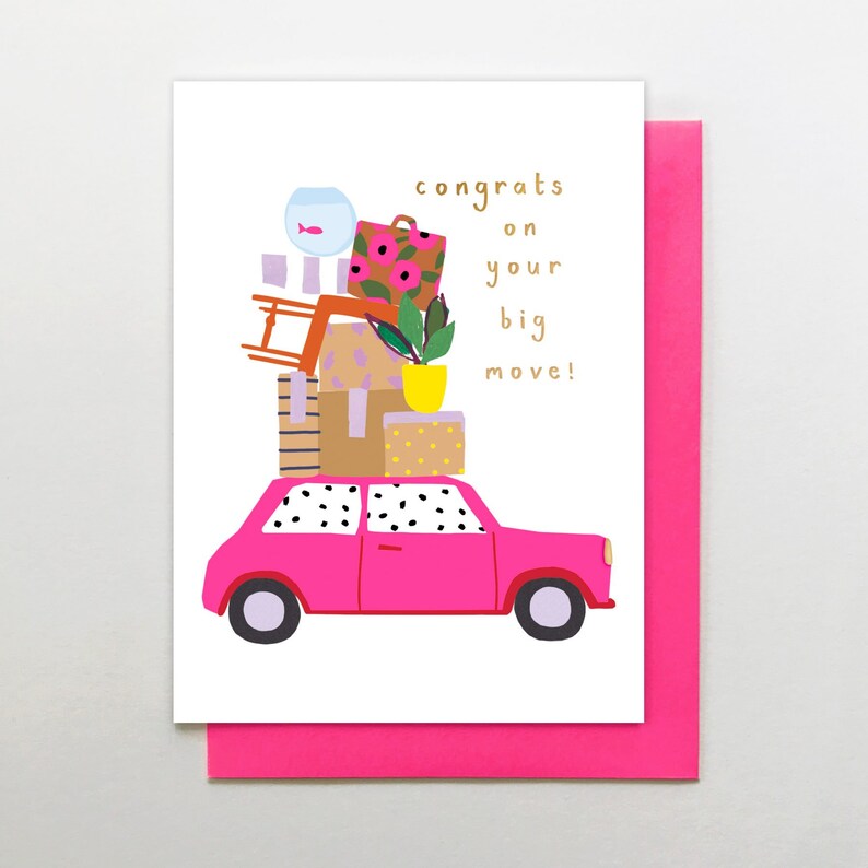 Congrats on Your Big Move - Etsy