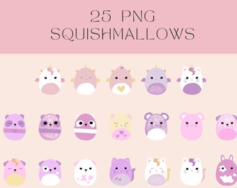 100 Squishmallows PNG Clipart Images With Transparent Backgrounds ...