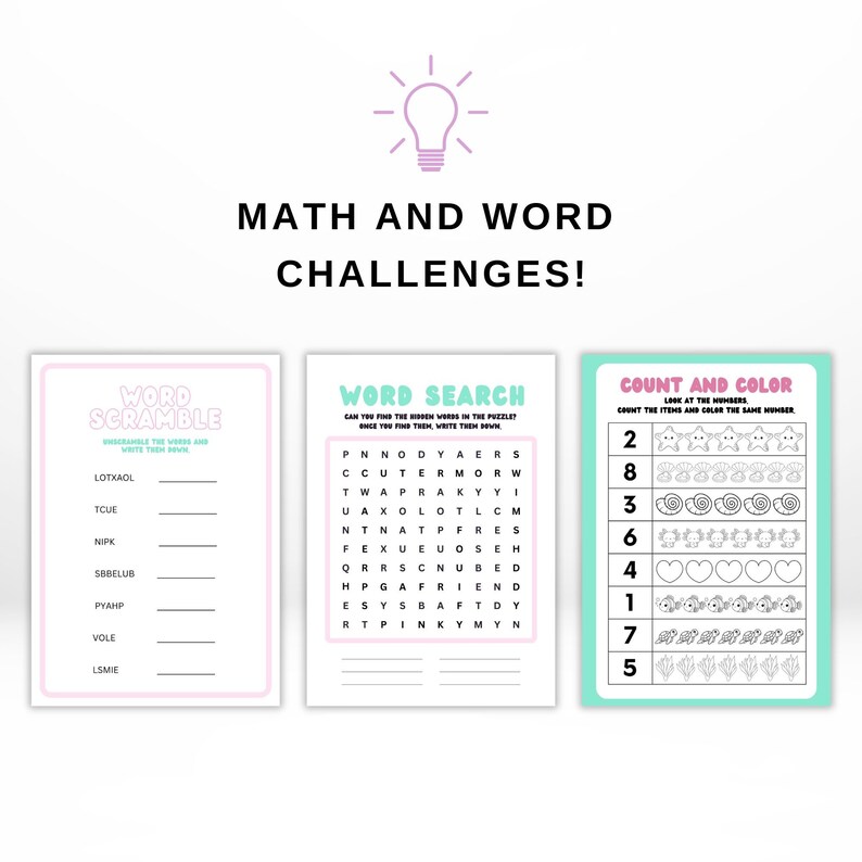 Axolotl Printable Activity and Coloring Sheets Maze Word Search ...